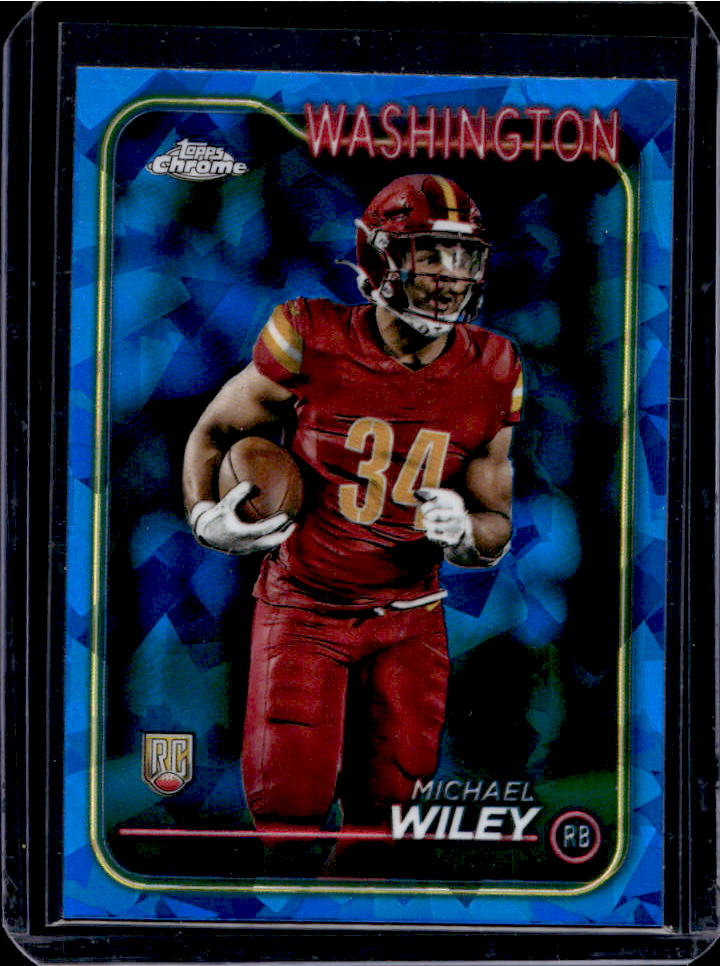 Michael Wiley 2024 Topps Chrome Sapphire Edition #300 Base Price Guide ...