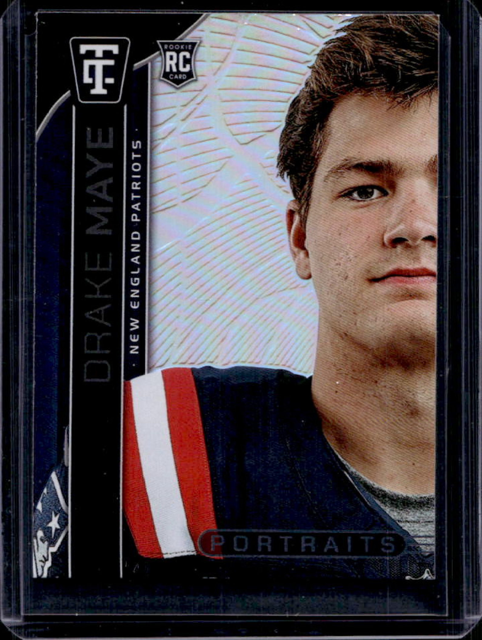 Drake Maye 2024 Totally Certified #3 Portraits - Mirror Price Guide ...