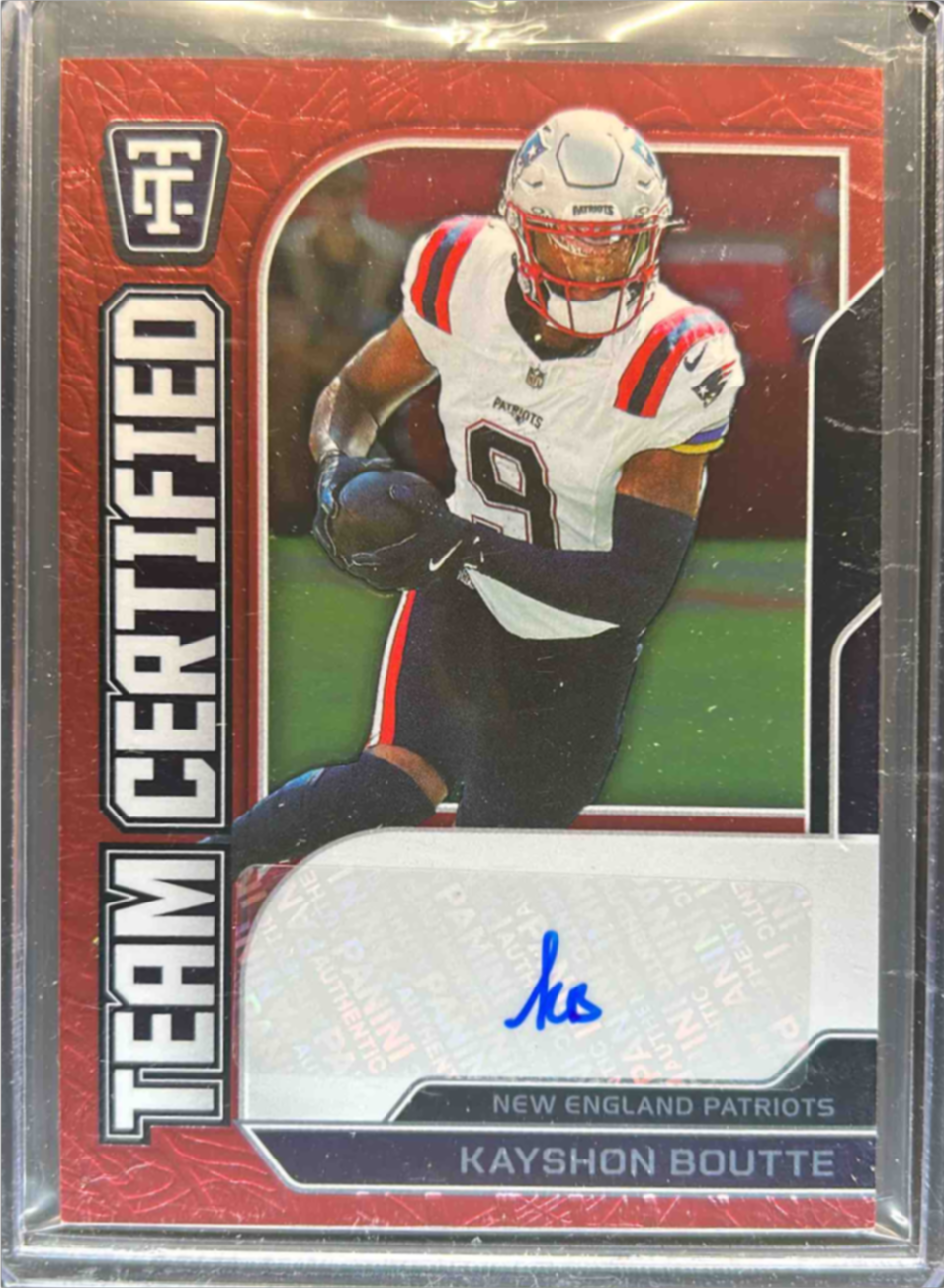 Kayshon Boutte 2024 Totally Certified #8 Team Certified Signatures ...