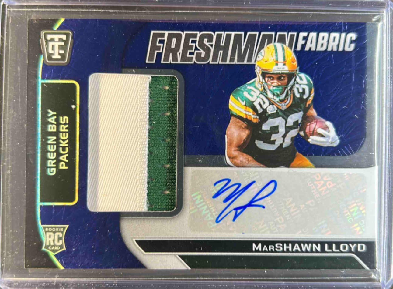 MarShawn Lloyd 2024 Totally Certified #23 Freshman Fabric Signatures ...