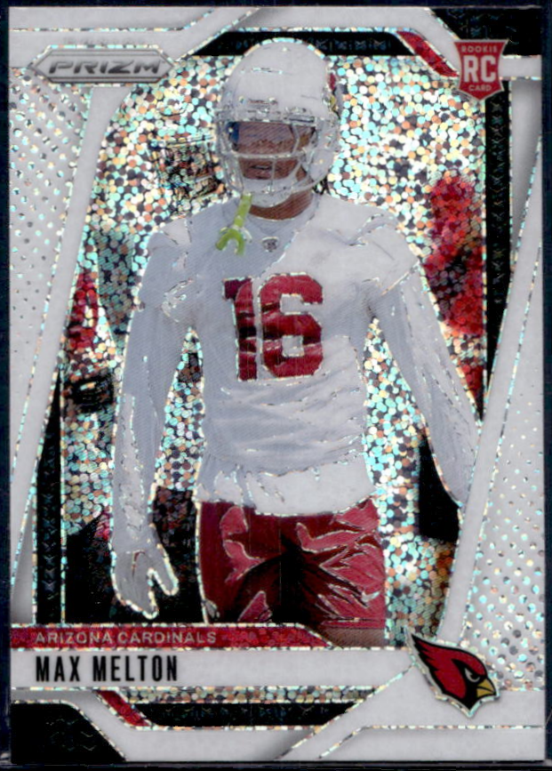 Max Melton 2024 Prizm #376 White Sparkle /(SSP) Price Guide - Sports ...