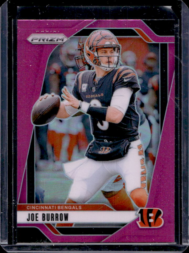 Joe Burrow 2024 Prizm #55 Pink Price Guide - Sports Card Investor