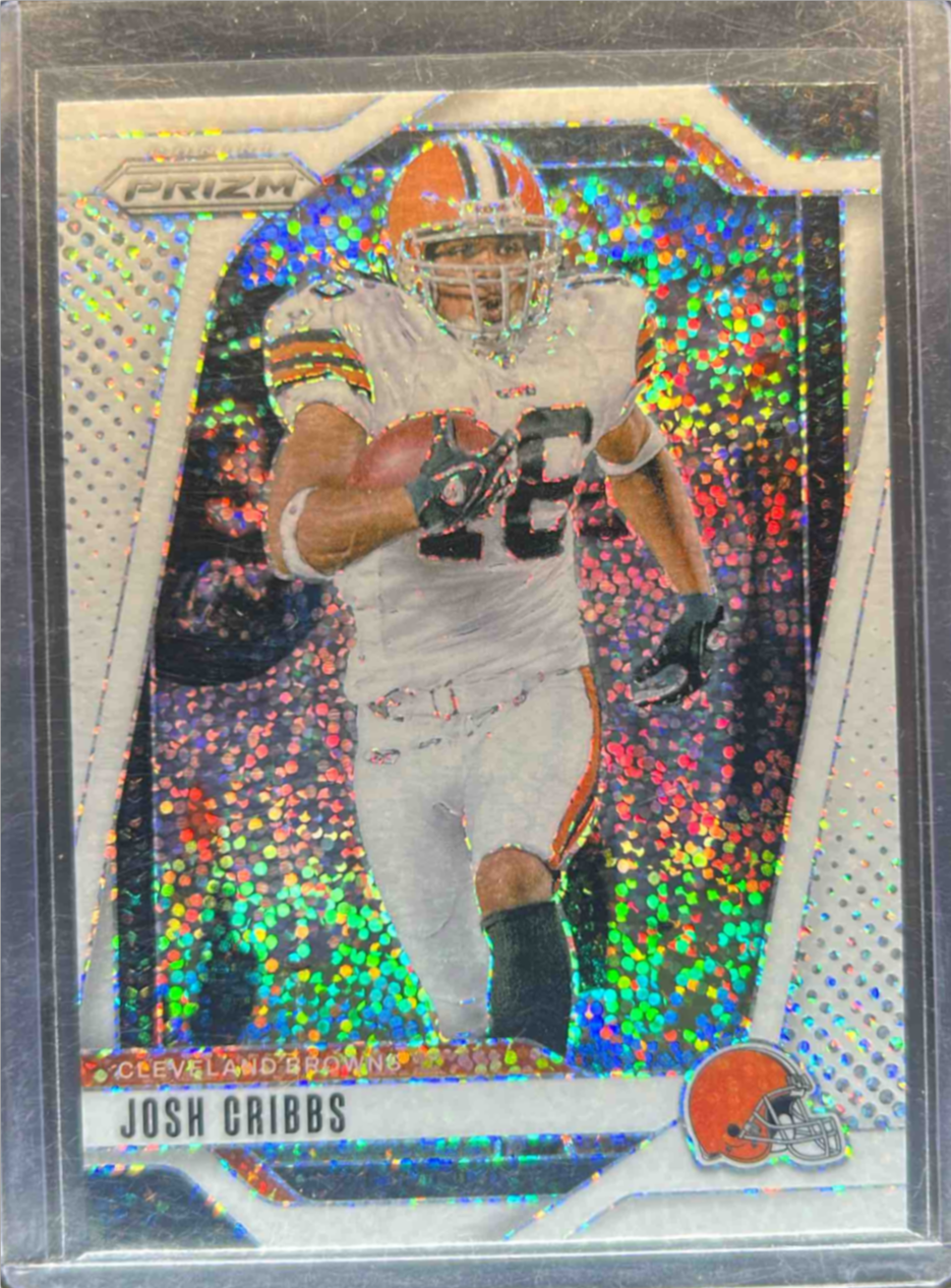 Josh Cribbs 2024 Prizm #72 White Sparkle /(SSP) Price Guide - Sports ...