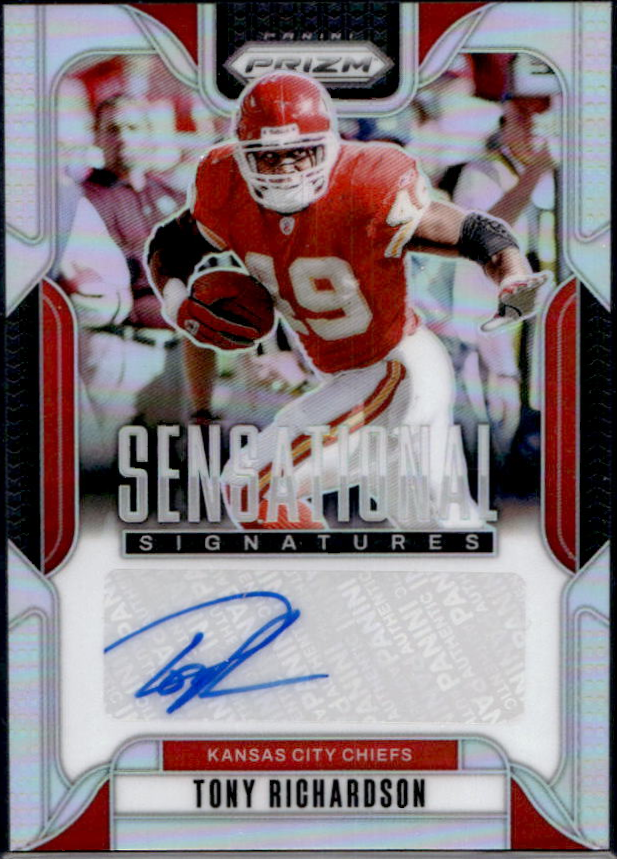 Tony Richardson 2024 Prizm #SS-TRN Sensational Signatures /149 Price ...