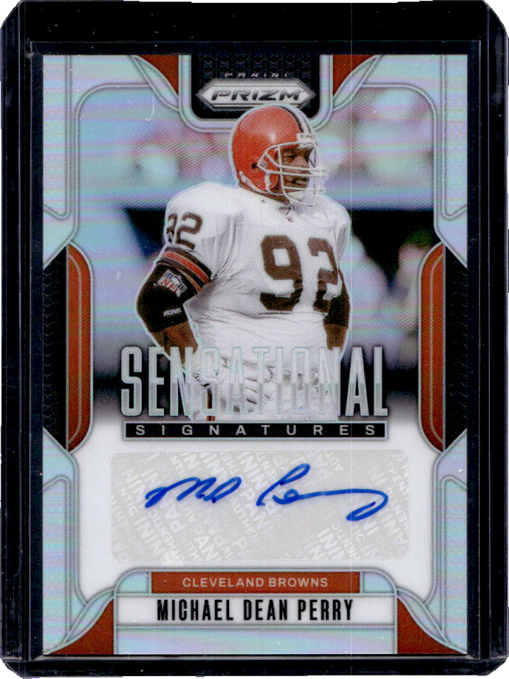 Michael Dean Perry 2024 Prizm #SS-MDP Sensational Signatures /149 Price ...