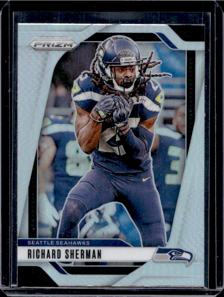 Richard Sherman 2024 Prizm #265 Silver Price Guide - Sports Card Investor