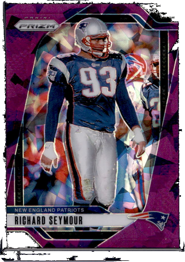 Richard Seymour 2024 Prizm #202 Purple Ice /225 Price Guide - Sports ...