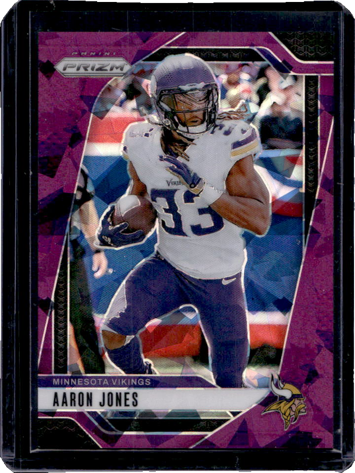 Aaron Jones Sr. 2024 Prizm #186 Purple Ice /225 Price Guide - Sports ...