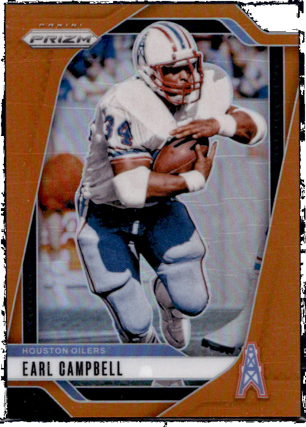 Earl Campbell 2024 Prizm #297 Orange /249 Price Guide - Sports Card ...