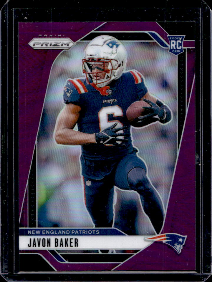 Javon Baker 2024 Prizm #344 Purple /125 Price Guide - Sports Card Investor
