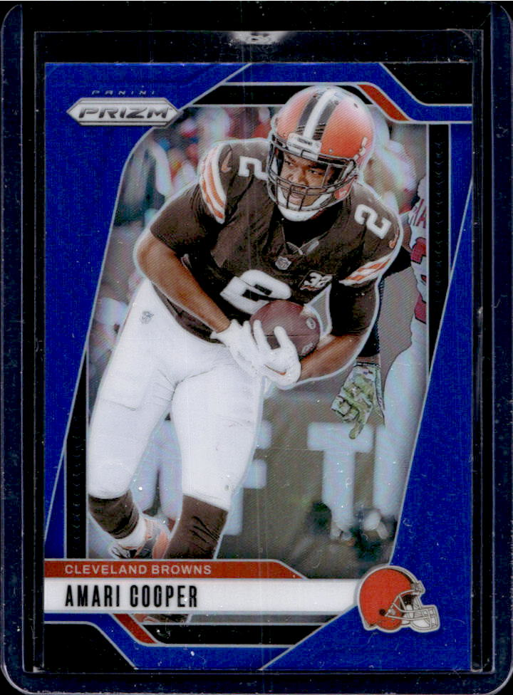 Amari Cooper 2024 Prizm #66 Blue /(SSP) Price Guide - Sports Card Investor