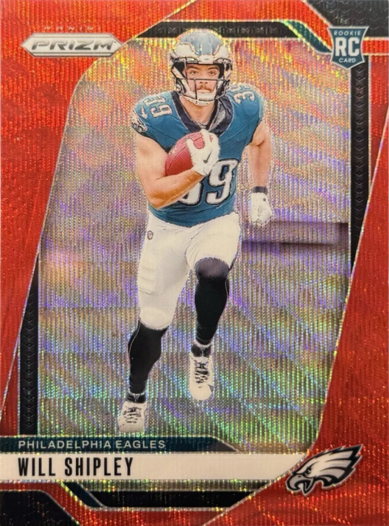Will Shipley 2024 Prizm #397 Red Wave /149 Price Guide - Sports Card ...