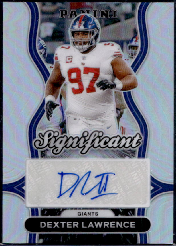 Dexter Lawrence 2024 Prizm #SS-DLE Significant Signatures Price Guide ...