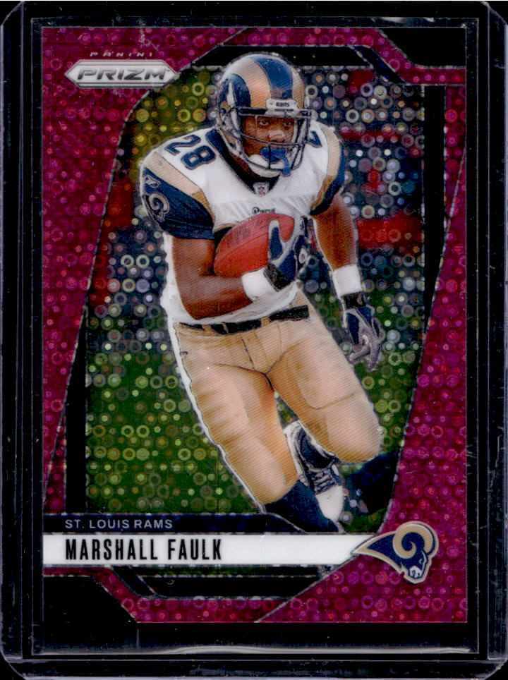 Marshall Faulk 2024 Prizm #299 No Huddle Pink /25 Price Guide - Sports ...