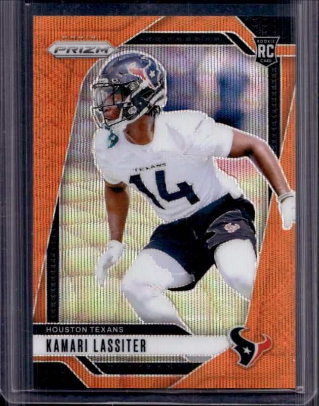 Kamari Lassiter 2024 Prizm #360 Orange Wave /60 Price Guide - Sports ...