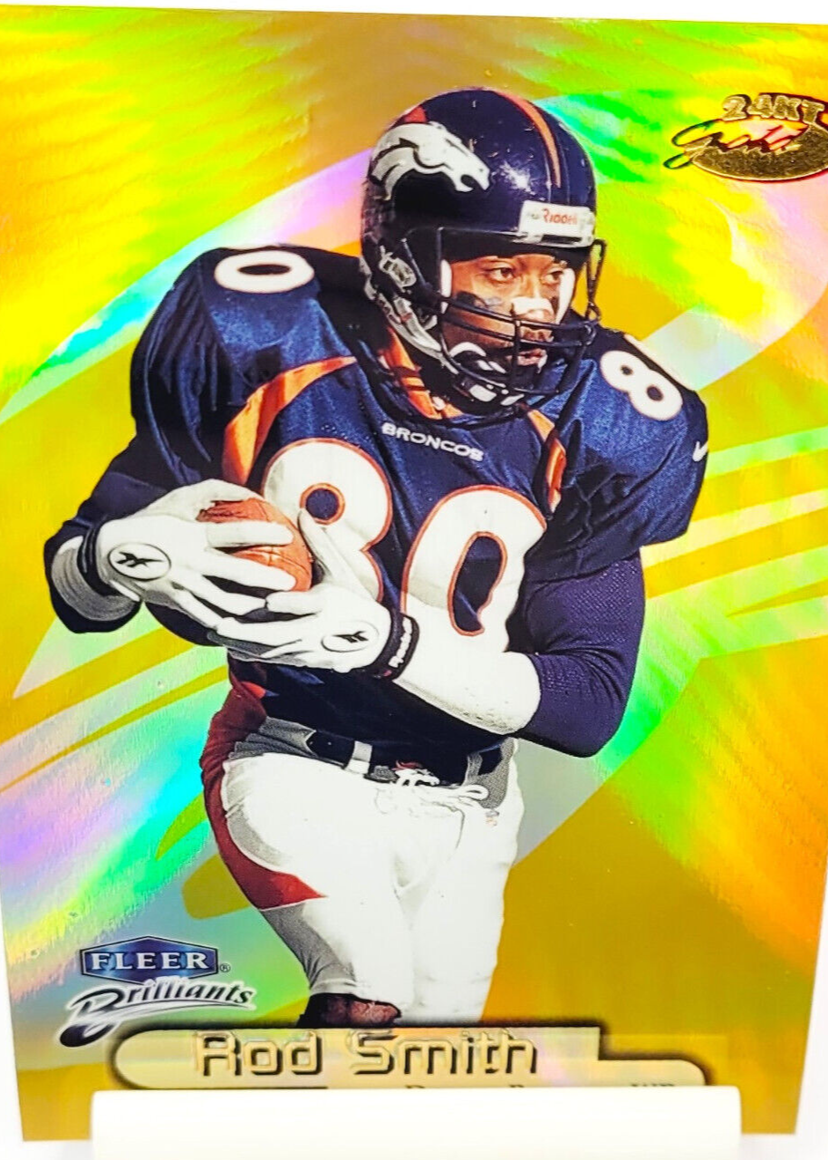 Rod Smith 1998 Fleer Brilliants #86TG 24-Karat Gold /24 Price Guide ...