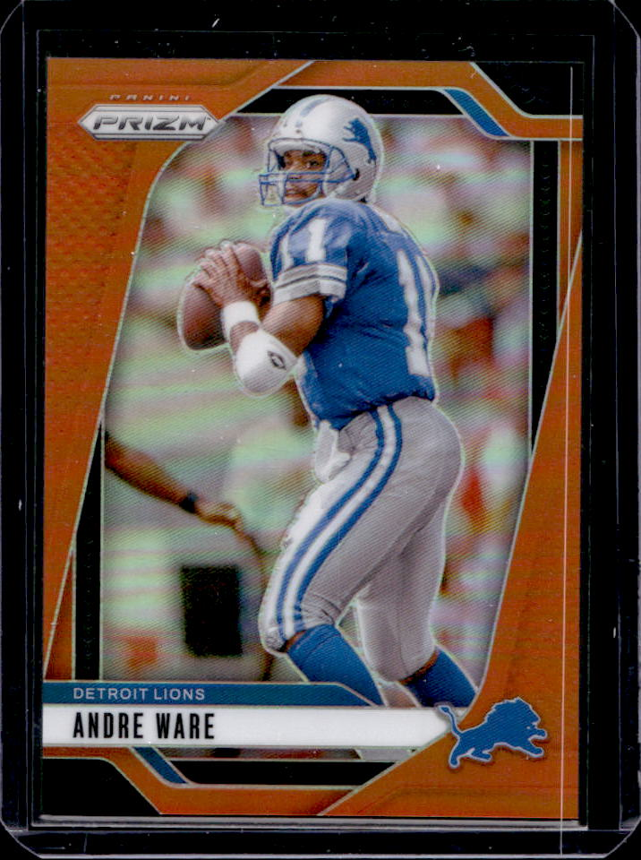 Andre Ware 2024 Prizm #98 Orange /249 Price Guide - Sports Card Investor
