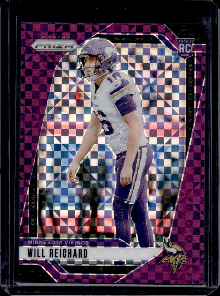 Will Reichard 2024 Prizm #396 Purple Power /49 Price Guide - Sports ...