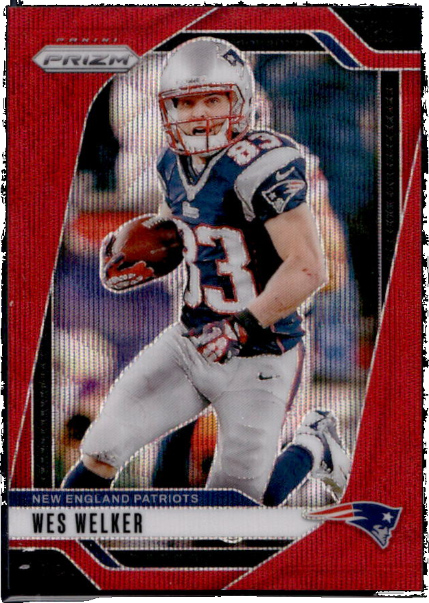 Wes Welker 2024 Prizm #201 Red Wave /149 Price Guide - Sports Card Investor