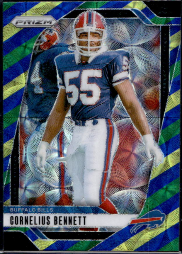 Cornelius Bennett 2024 Prizm #36 Choice Blue Yellow Green Price Guide ...