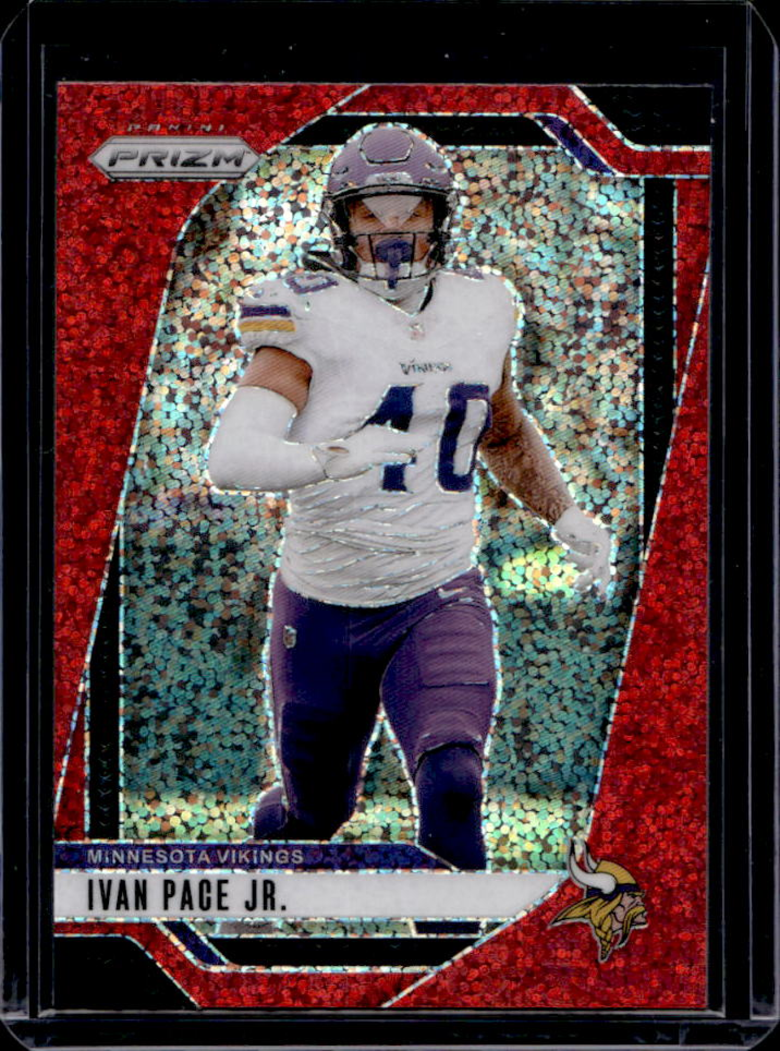 Ivan Pace Jr. 2024 Prizm #189 Red Sparkle /(SSP) Price Guide - Sports ...