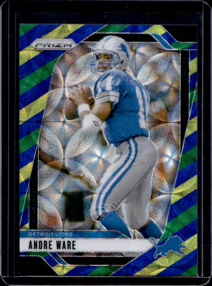Andre Ware 2024 Prizm #98 Choice Blue Yellow Green Price Guide - Sports ...