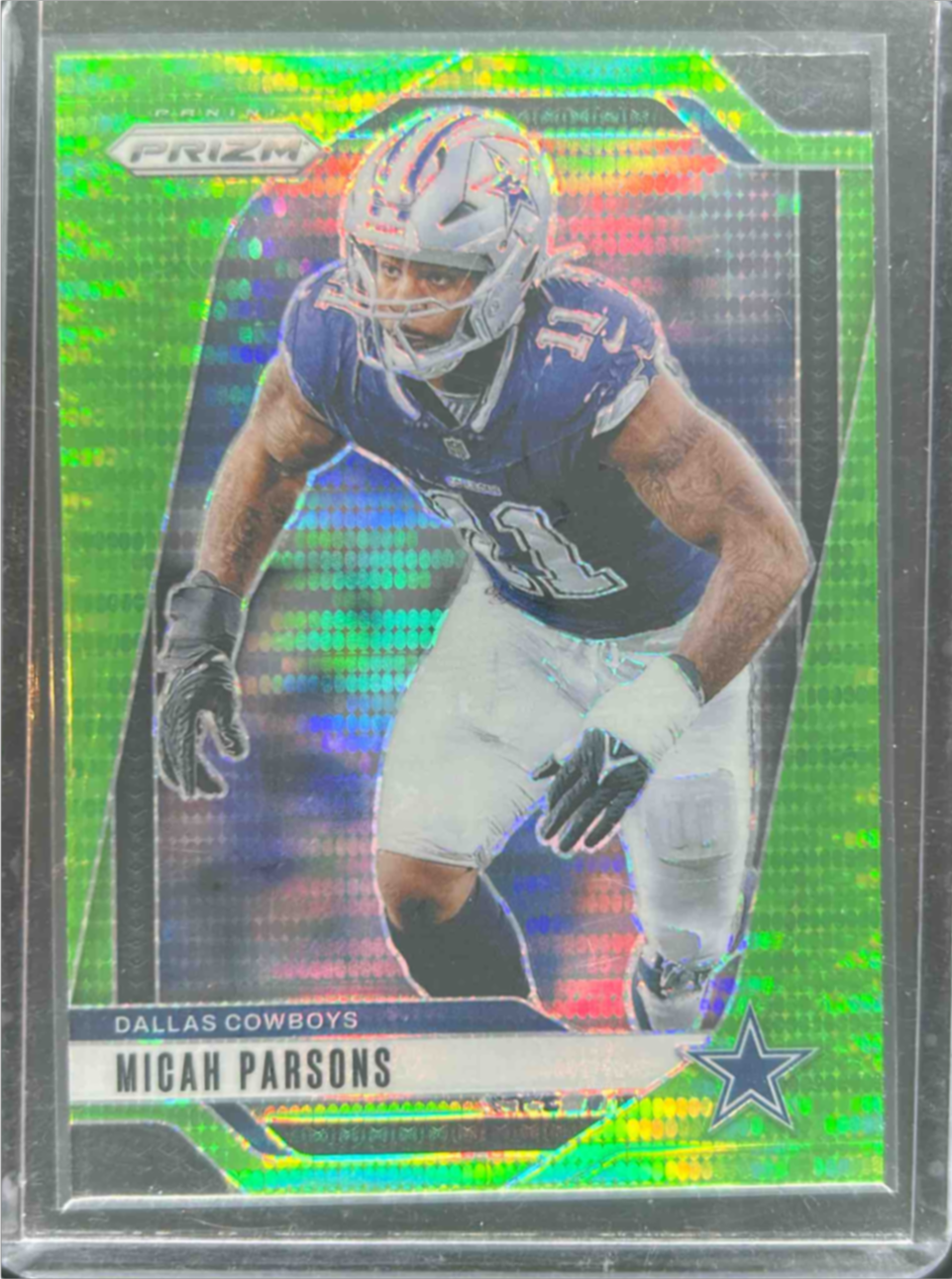 Micah Parsons 2024 Prizm #77 Green Wave Price Guide - Sports Card Investor