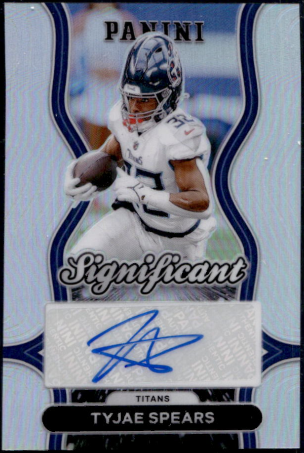 Tyjae Spears 2024 Prizm #SS-TSS Significant Signatures Price Guide ...