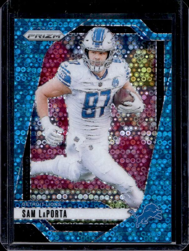 Sam LaPorta 2024 Prizm #96 No Huddle Blue /99 Price Guide - Sports Card ...