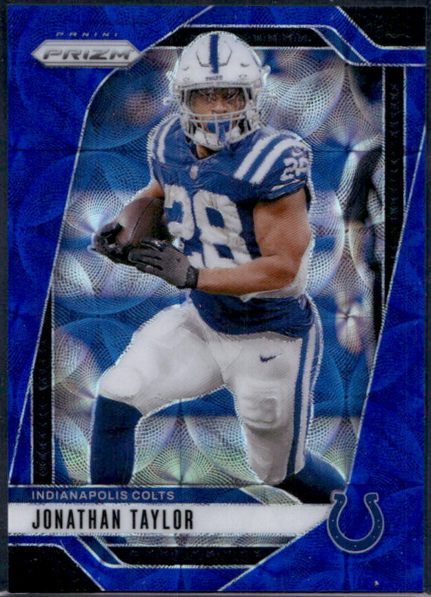 Jonathan Taylor 2024 Prizm #121 Choice Blue /14 Price Guide - Sports ...