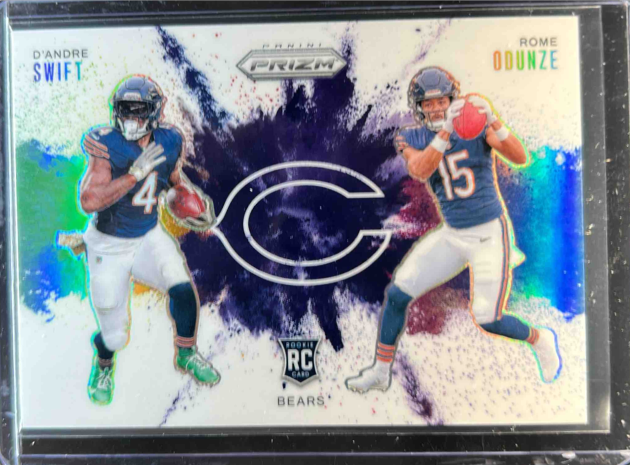 D Andre Swift / Rome Odunze Football Cards Price Guide - Sports Card ...