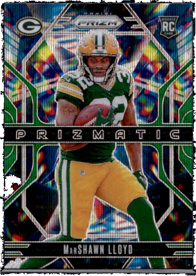 MarShawn Lloyd 2024 Prizm #4 Prizmatic - Green Wave Price Guide ...