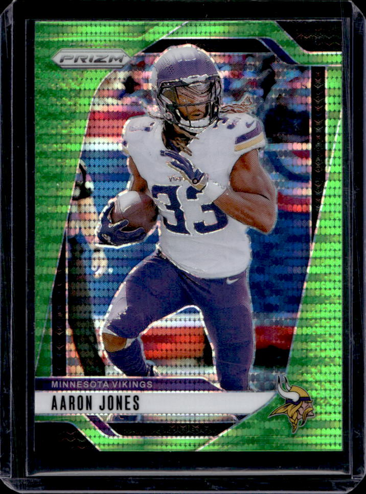 Aaron Jones Sr. 2024 Prizm #186 Neon Green Pulsar Price Guide - Sports ...