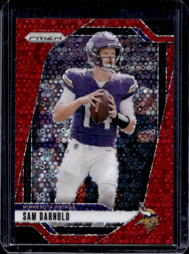 Sam Darnold 2024 Prizm #185 No Huddle Red /75 Price Guide - Sports Card ...