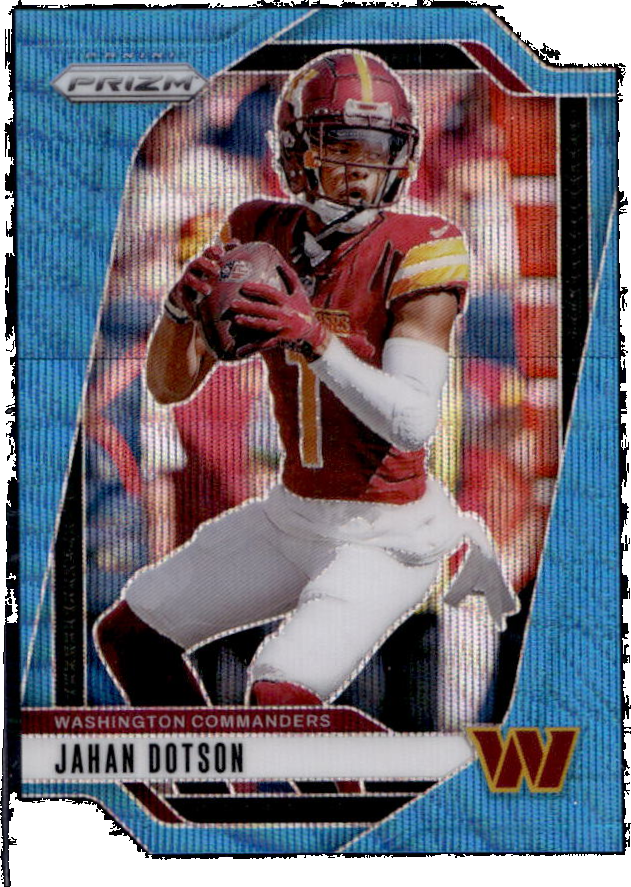 Jahan Dotson 2024 Prizm #290 Blue Wave /230 Price Guide - Sports Card ...