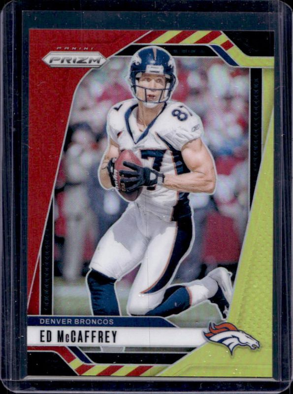 Ed McCaffrey 2024 Prizm #90 Red & Yellow /44 Price Guide - Sports Card ...