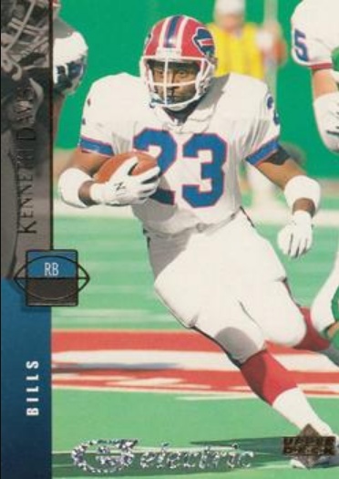 Kenneth Davis 1994 Upper Deck #213 Electric Price Guide - Sports Card ...