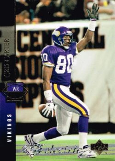 Cris Carter 1994 Upper Deck #227 Electric Price Guide - Sports Card ...
