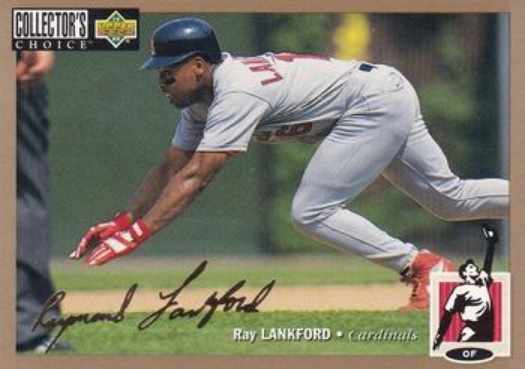 Ray Lankford 1994 Collector's Choice #365 Gold Signatures Price Guide ...