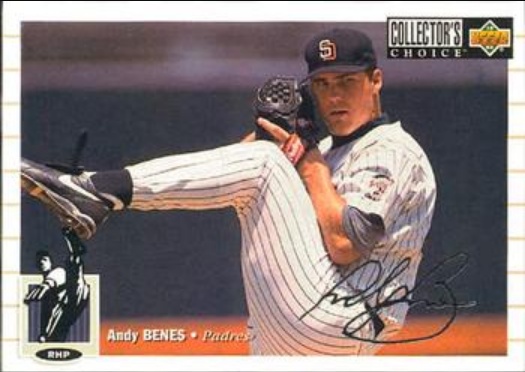 Andy Benes 1994 Collector's Choice #570 Silver Signatures Price Guide ...