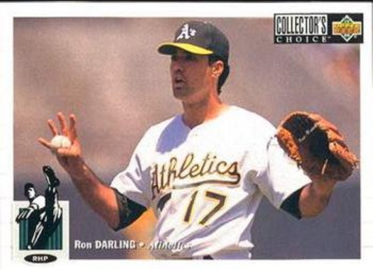 Ron Darling 1994 Upper Deck Collector's Choice #88 Base Price Guide ...