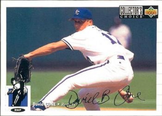 David Cone 1994 Collector's Choice #81 Silver Signatures Price Guide ...