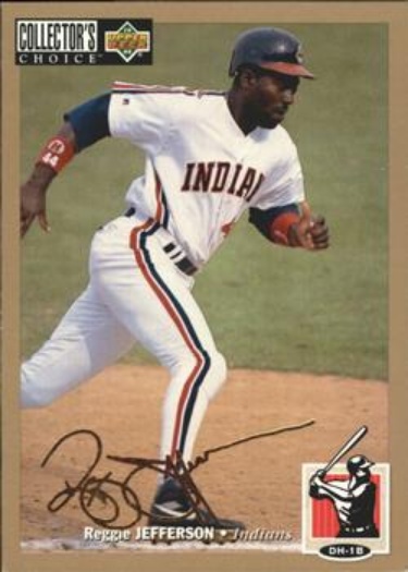 Reggie Jefferson 1994 Collector's Choice #149 Gold Signatures Price ...