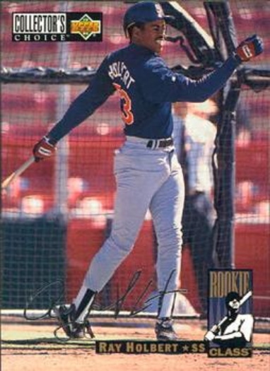 Ray Holbert 1994 Collector's Choice #665 Silver Signatures Price Guide ...