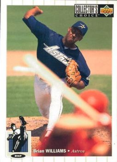 Brian Williams 1994 Collector's Choice #594 Base Price Guide - Sports ...