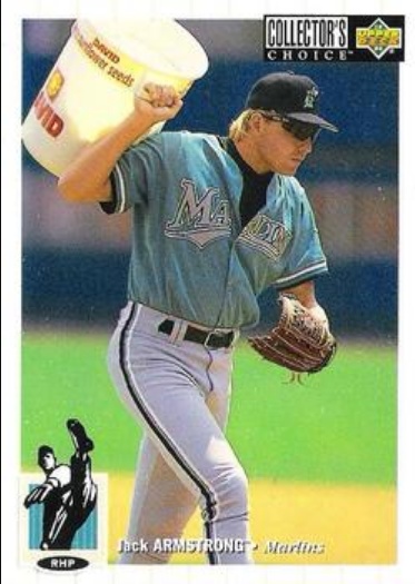 Jack Armstrong 1994 Collector's Choice #40 Base Price Guide - Sports ...