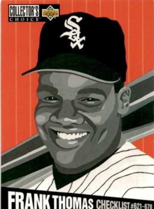 Frank Thomas 1994 Collector's Choice #327 Gold Signatures Price Guide ...