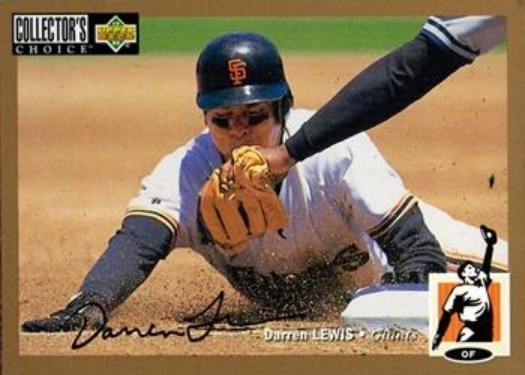Darren Lewis 1994 Collector's Choice #174 Gold Signatures Price Guide ...
