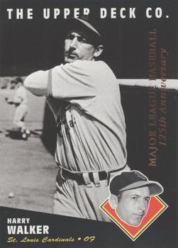 Harry Walker 1994 Upper Deck All-Time Heroes #43 125th Anniversary ...