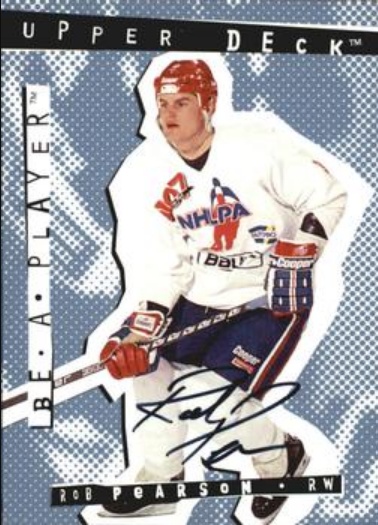 Rob Pearson 1994 Upper Deck Be a Player #76 Autographs Price Guide - Sports Card Investor